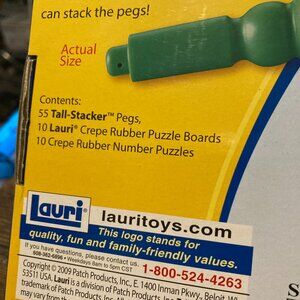 Lauri | Toys | Vintage Lauri Number Puzzle Boards And Pegs | Poshmark